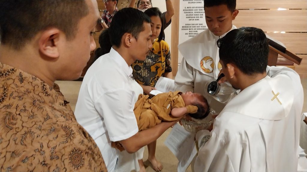 Baptisan Baru Diangkat Menjadi Anak-Anak Allah – Santo Yoseph Palembang